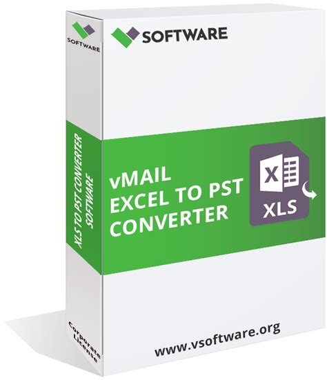Vmail Excel To Pst Converter Software Import Excel Contacts To Outlook
