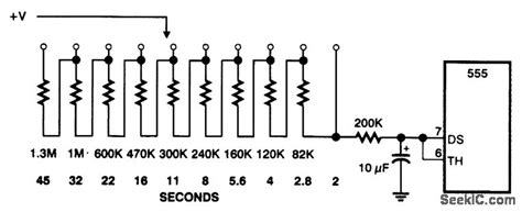 CONSTANT EXPOSURE ENLARGER TIMER CIRCUIT Electrical Equipment Circuit Circuit Diagram