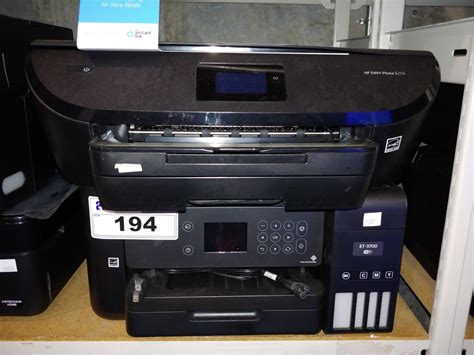 Epson Et 3700 Printer And Hp Envy Photo Printer