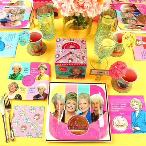 Golden Girls Party Supplies 50th Birthday For Women 60th 70th Birthday Decorations T For