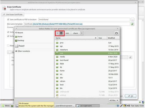 Kb450124 Location Of Killdisk Erase Certificates 45drives Knowledge