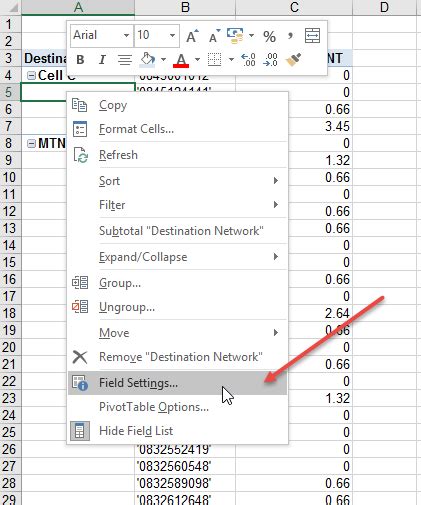 Repeat Pivot Table Row Labels • Za Pivot Tables Course
