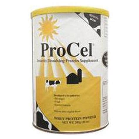 Procel® Whey Protein Supplement Powder 10 Oz Can Global Health Products