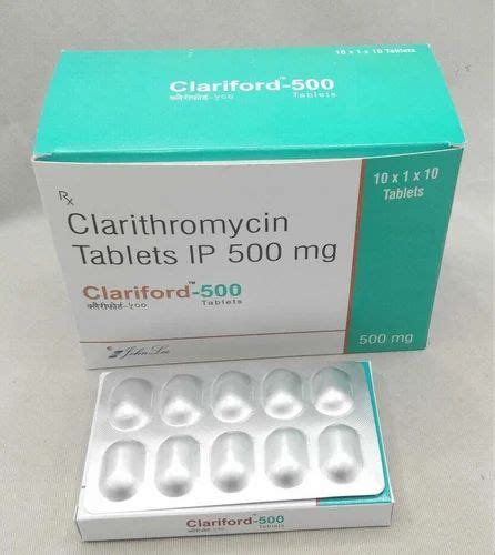 Clarithromycin Tablets Ip At Rs 196 Stripe In Nagpur Id 2853090709962