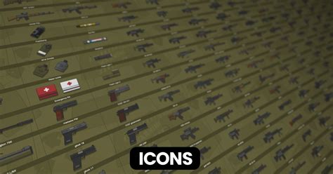 2d Icons Military Item 2d Gui Unity Asset Store