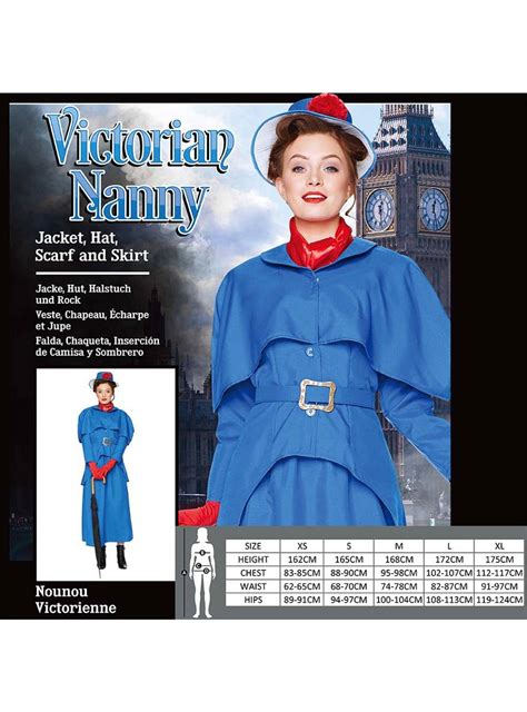 Poppins Magical Nanny Costume Womens Book Week Costume