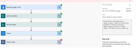 Recognize Text With Ai Builder Task Giving Error Microsoft Qanda
