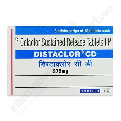 Cefaclor Sustained Release Tablets For Acute Bronchitis 45 Off