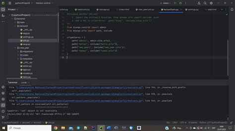 Python Typeerror At Tasksadd Set Object Is Not Reversible Stack