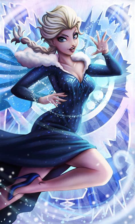 Elsa 2017 By Edgarsandoval On Deviantart Disney Frozen Elsa Art Sexy Disney Princess Sexy Disney