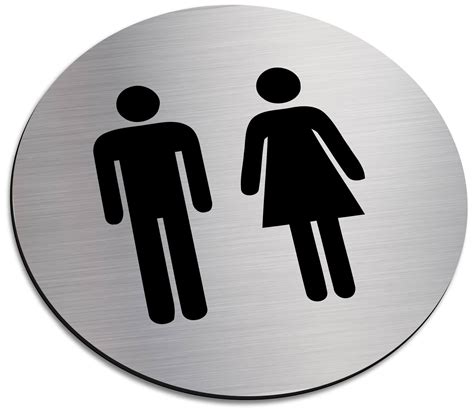 Tabliczka Wc Okrągła