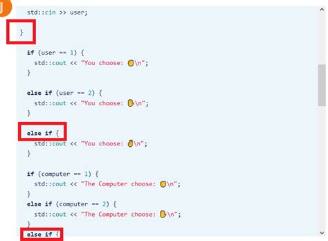 need help with rock paper scissors lizard pock project execrise