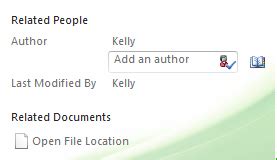 How To Add And Change Document Author Document Properties In Excel