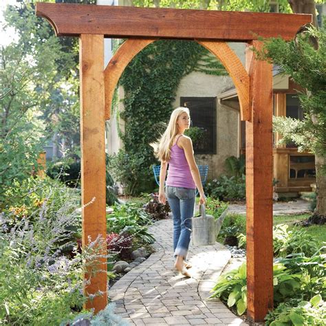 Garden Archway Plans Fasci Garden