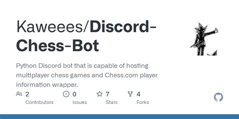 github kaweees discord chess bot python discord bot that is capable
