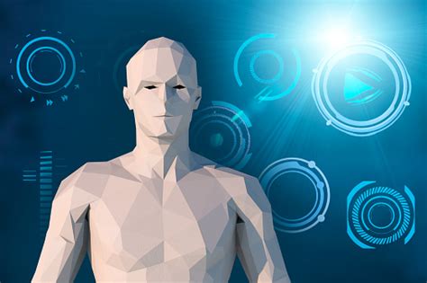 생체 인식 얼굴 인식 스캐닝 시스템 개념 3d 렌더에 의한 사람 식별 0명에 대한 스톡 사진 및 기타 이미지 0명 개념 개념과 주제 Istock