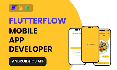 Be Your Flutterflow Mobile App Developer With Flutter Flow And Firebase