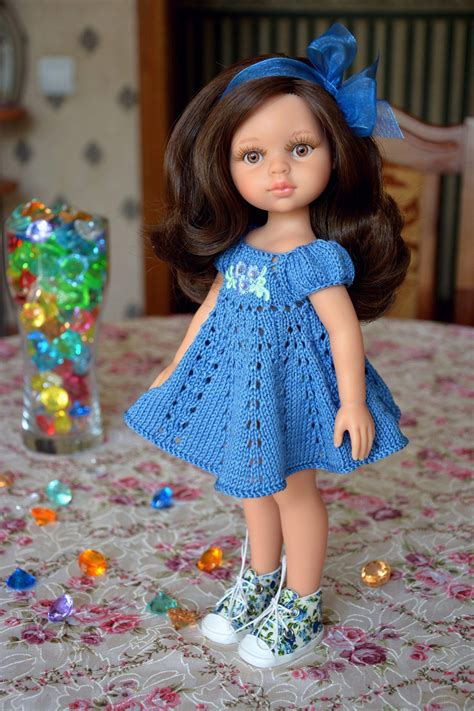 Испанские куклы Paola Reina | Knitting dolls clothes, Crochet doll ...