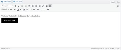 Adding Custom Formats To The Wordpress Wysiwyg Editor Digital Ink