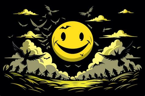 Premium Vector Hallowing Art Illustration