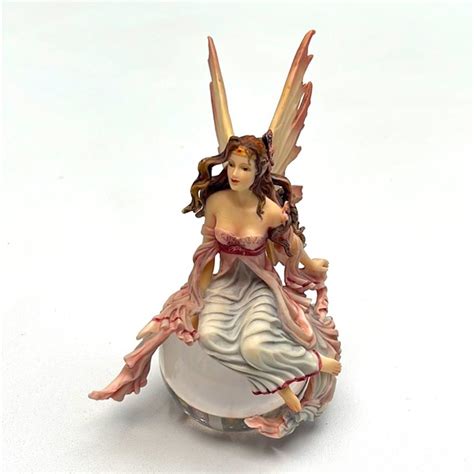 Munro Accessories Fairy Collectible Crystal Ball Pixie Figurine