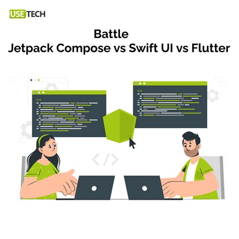 battle jetpack compose vs swift ui vs flutter Карьера в Юзтех