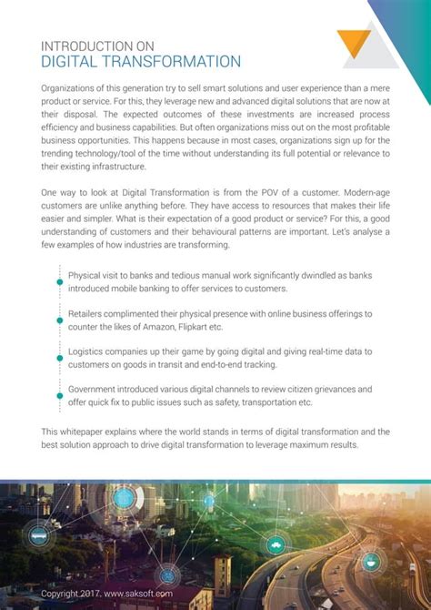 Digital Transformation Whitepaper Pdf