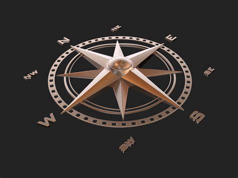Compass 3d Model Free Download