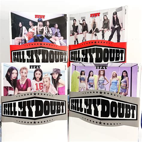 ONHAND Sealed ITZY Kill My Doubt Album Shopee Philippines
