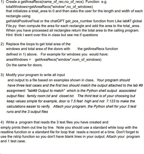 Solved Help Making PYTHON Code More Modular With Function Chegg