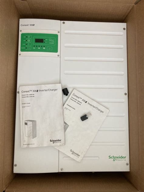 Schneider Electric Xw 6848 Inverter Charger Industrial Worldwide