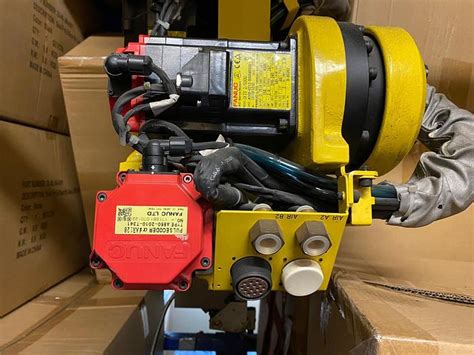 Fanuc M 6ib 2hs Cnc 6 Axis High Speed Robot With Rj3ic Controller 2007 104264 For Sale