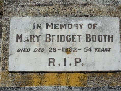 Mary Bridget Ryan Booth 1877 1932 Find A Grave Memorial