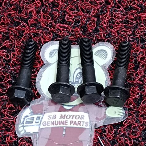 1 Set 4 Pcs Honda Ex5 High Power Ex5 Dream Stering Stem Bolt Tapak T