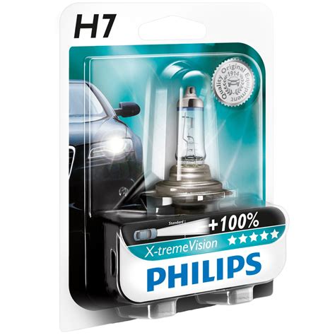 Bec Auto Cu Halogen Philips H7 Xtreme Vision 12v 100 55w 1 Buc
