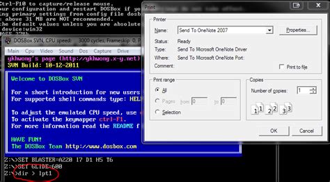 Parallel Port Using A Printer In Dosbox Super User