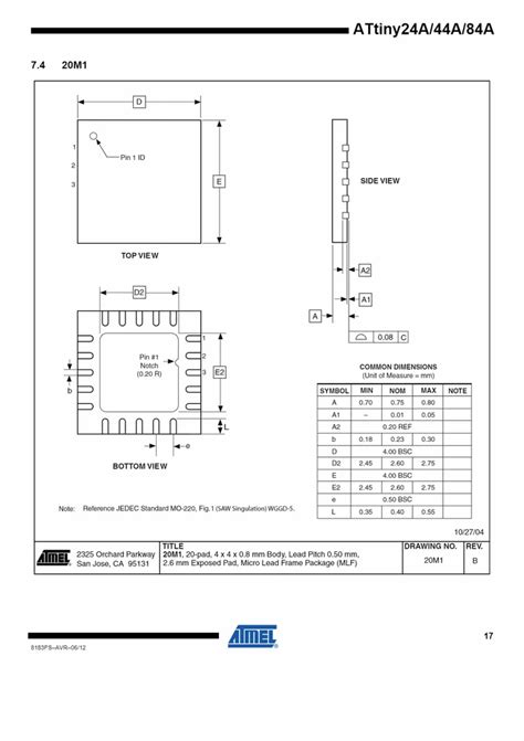 Attiny 24a Mmhr At ₹ 70 Piece Microcontroller In New Delhi Id 2853331999888