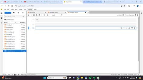 Help My Jupyter Notebook Is Not Showing Any Outputs General Jupyter Community Forum