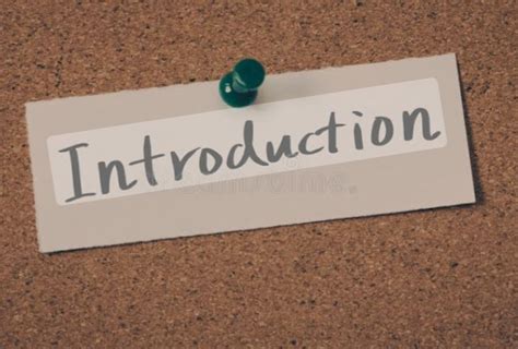 How To Write An Introduction Of A Thesis