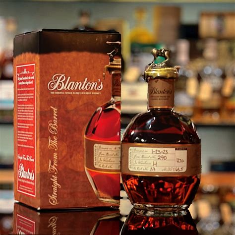 Blantons Straight From The Barrel Bourbon Whiskey The Central Whisky