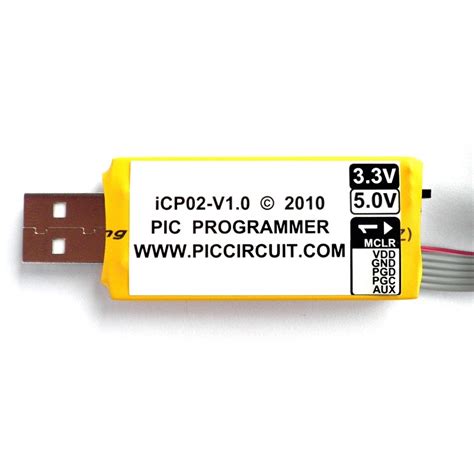 ICP USB Microchip PIC Programmer V V With ICSP PICkit