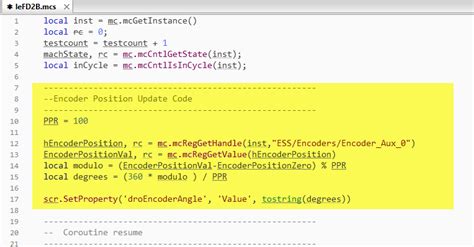 Lua Encoder In Degrees With Zero