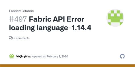 Fabric Api Error Loading Language Issue Fabricmc Fabric Github