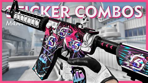 M4a4 Neo Noir Sticker Combinations Csgo 2022 Youtube