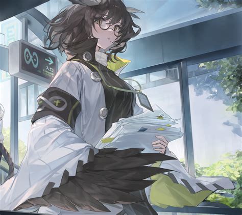 Saria And Silence Arknights Drawn By Ergouziecho Danbooru