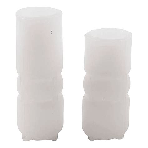 Gietmal Cilinder Met Bogen Silicone Geribbeld Ø 4cm 2 Stuks Knutselen