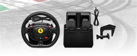 Thrustmaster T98 P Ferrari Licensed Racing Wheel And Pedal