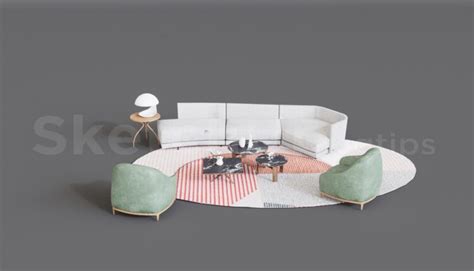 4865 Sofa Sketchup Model Free Download Sketchup Models For Free Download