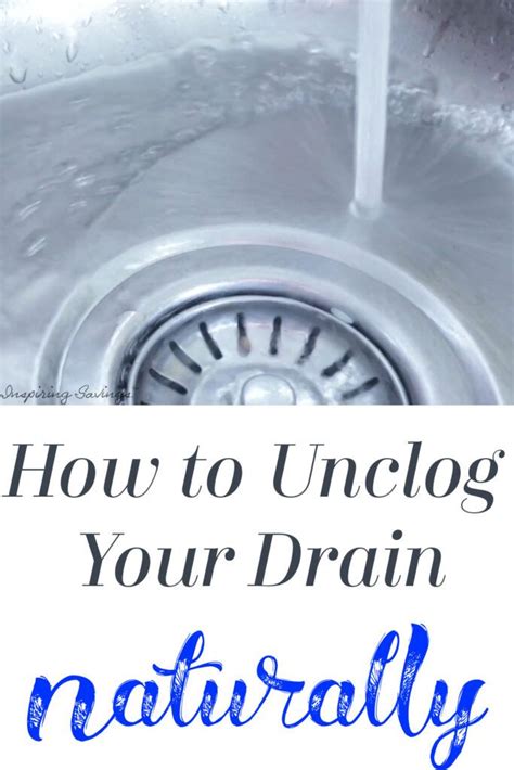 How To Unclog Your Drain Naturally 2 Ingredients Artofit