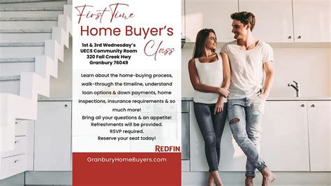 First Time Home Buyers Workshop Uecs Community Room 320 Fall Creek Hwy Granbury 16 June 2024